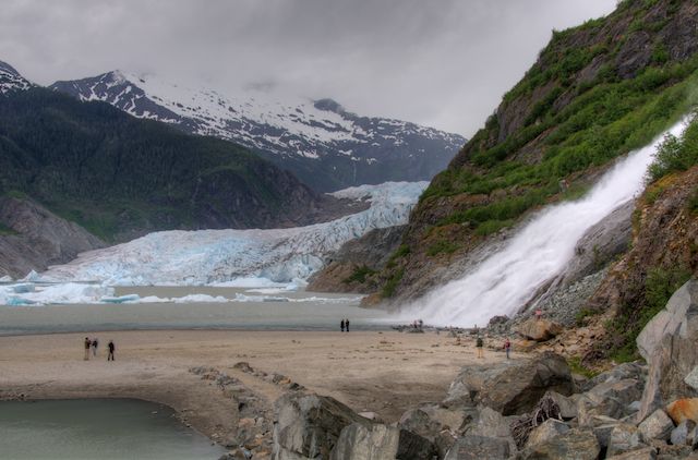 HDR Shots At Mendenhall Glacier, Juno Alaska